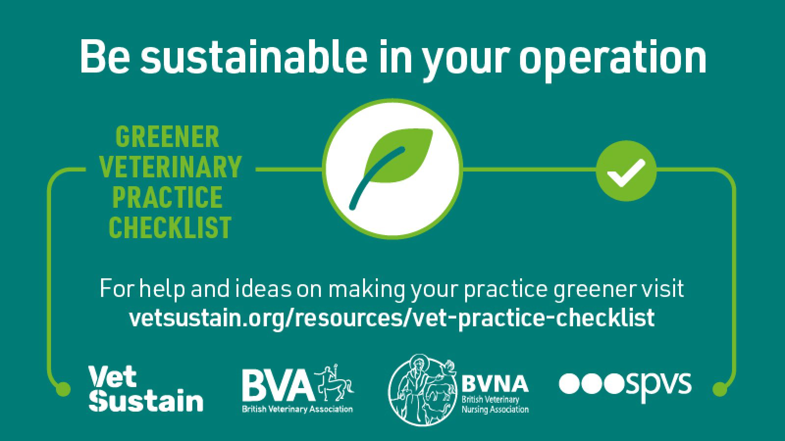 Greener Veterinary Practice Checklist — Vet Sustain